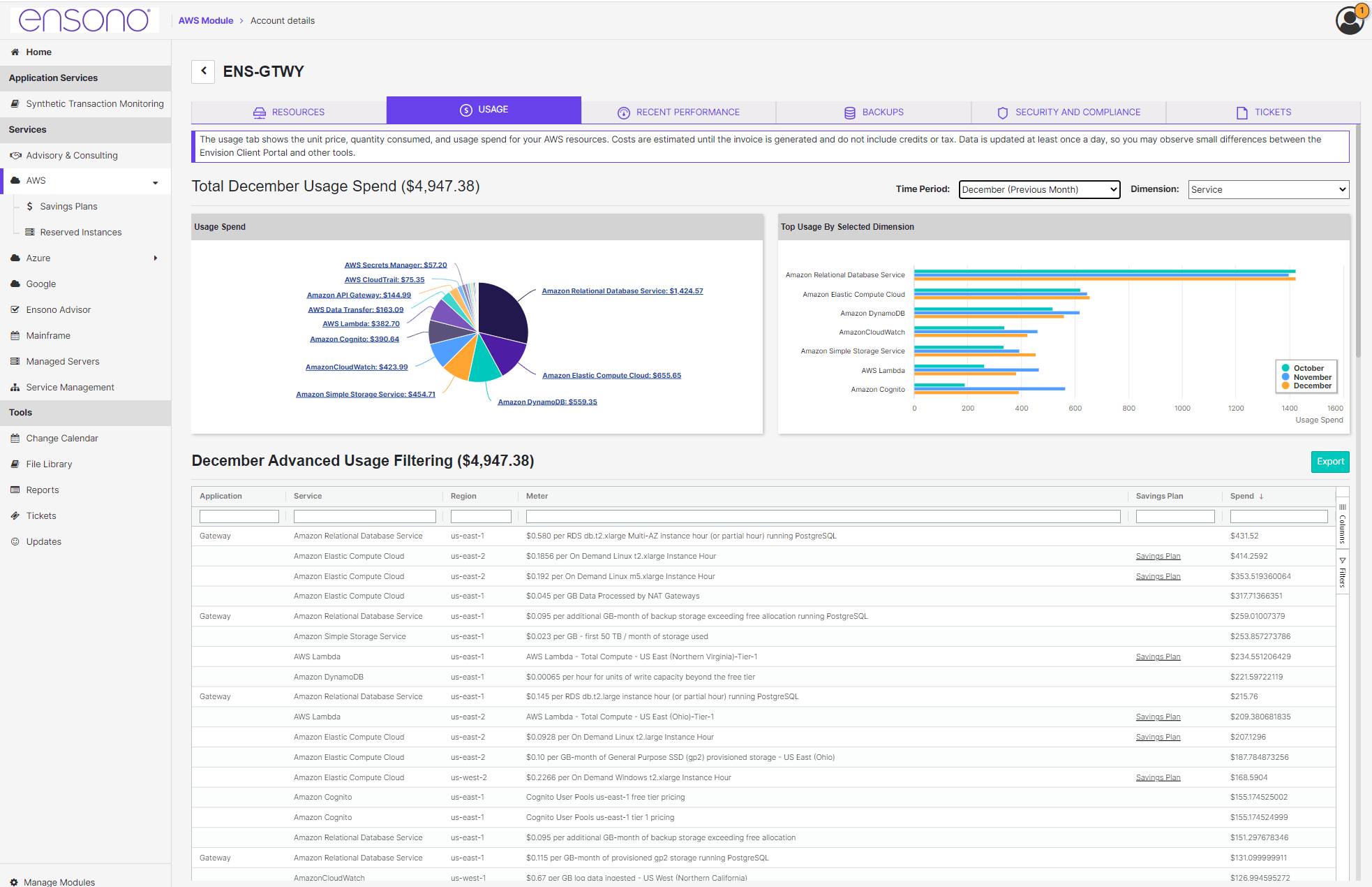 Ensono Envision® | Ensono